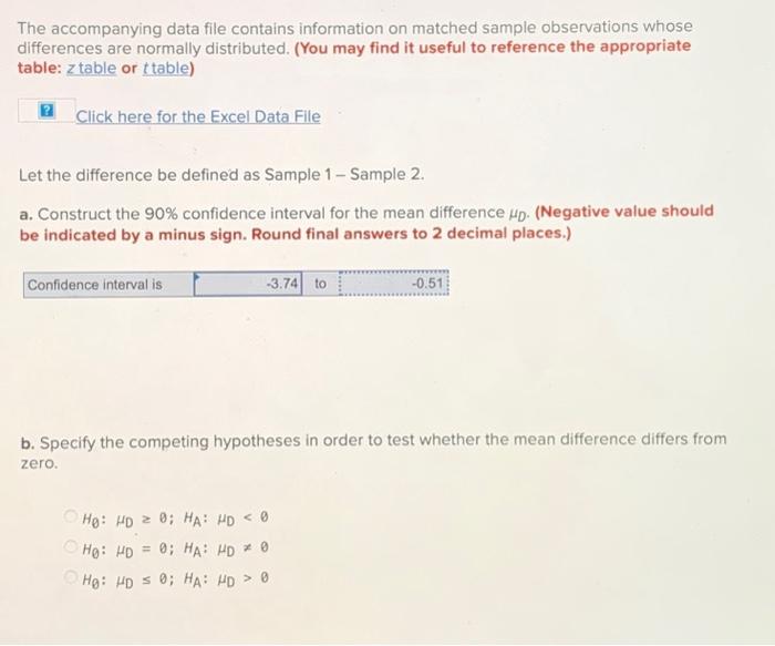 Solved Alignment Number fx C D E FThe accompanying data file | Chegg.com