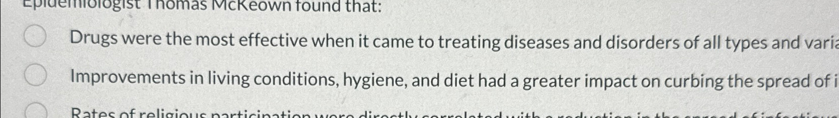 Solved Drugs were the most effective when it came to | Chegg.com