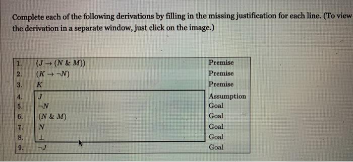 Solved a) Justification for Line 5b) Justification for Line | Chegg.com