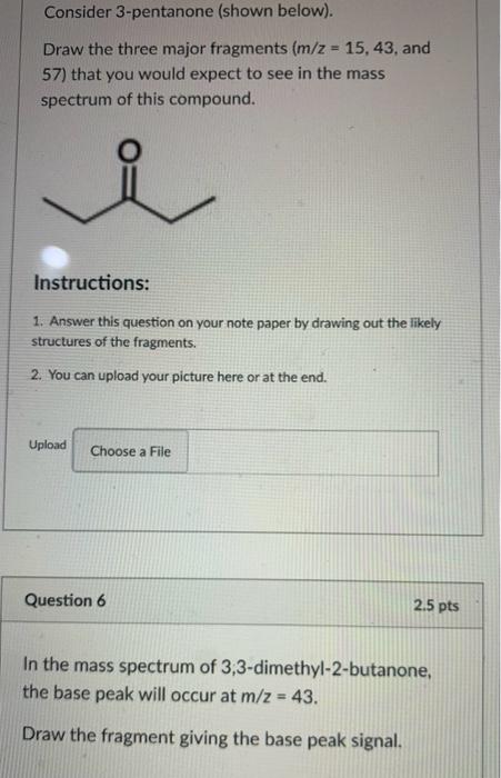 Solved Consider 3-pentanone (shown below). Draw the three | Chegg.com