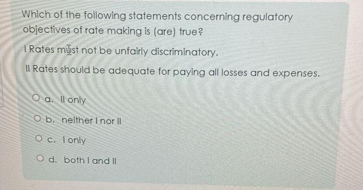 Solved Which of the following statements concerning | Chegg.com