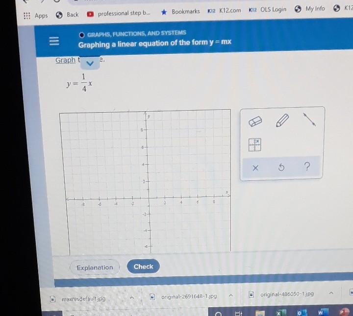 Solved My Info K12 Apps Back Bookmarks K12 K12.com K12 OLS | Chegg.com