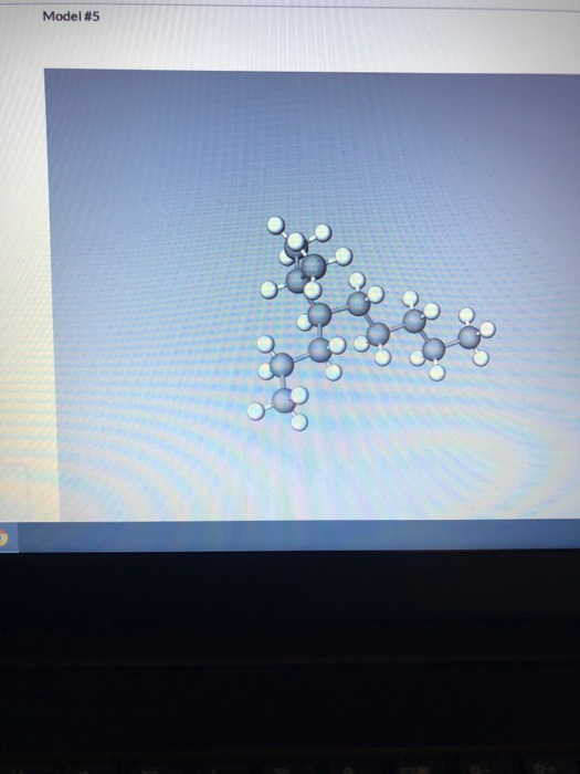 Solved Part II: Hydrocarbon Models INSTRUCTIONS: For each | Chegg.com