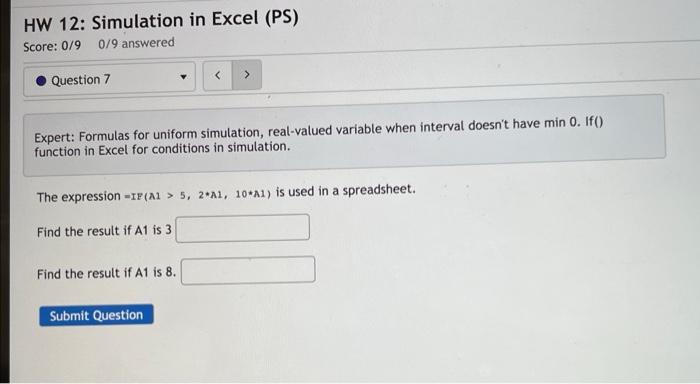 Solved Expert: Formulas for uniform simulation, real-valued | Chegg.com