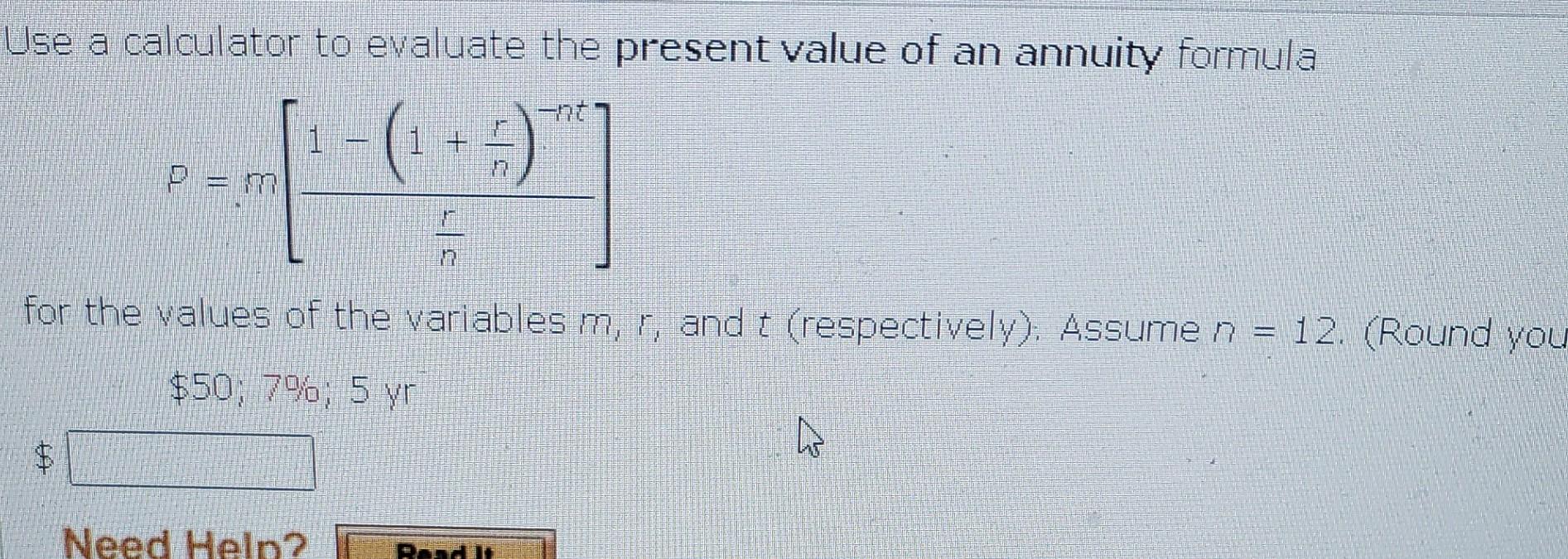 Solved For the values of the variables m, r and t | Chegg.com