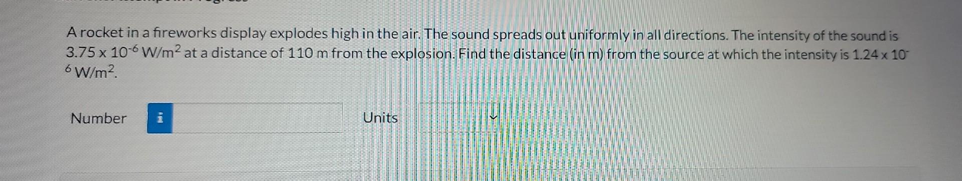 Solved A rocket in a fireworks display explodes high in the | Chegg.com