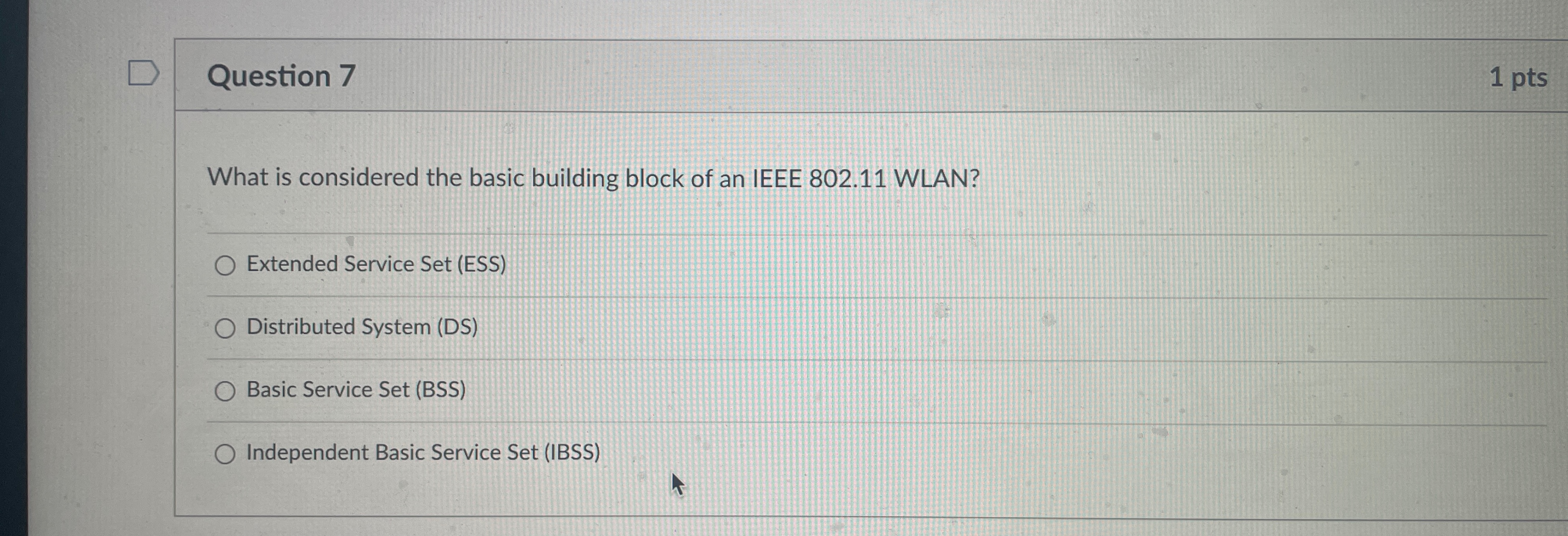 Solved Question 71ptsWhat is considered the basic building | Chegg.com