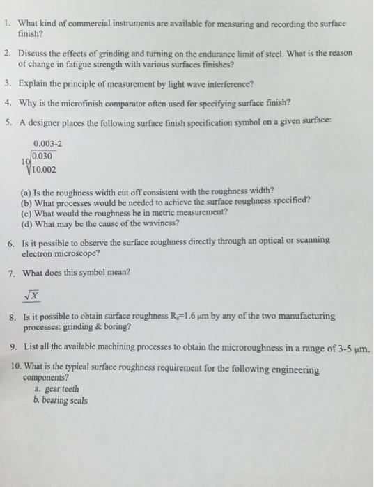 Solved 1. What kind of commercial instruments are available | Chegg.com