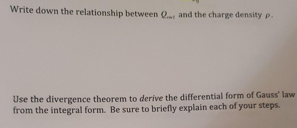 Solved Write down the relationship between Qemer and the | Chegg.com