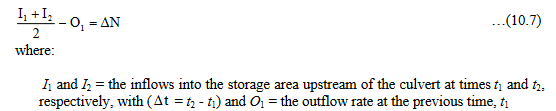 Solved Perform all flood routing calculations (Level Pool | Chegg.com