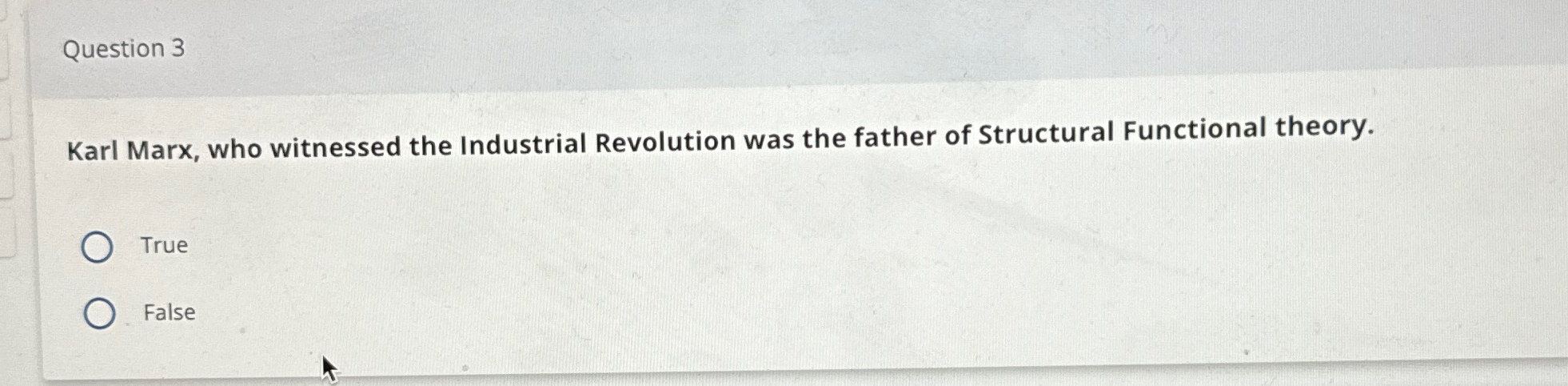 Solved Question 3Karl Marx, who witnessed the Industrial | Chegg.com