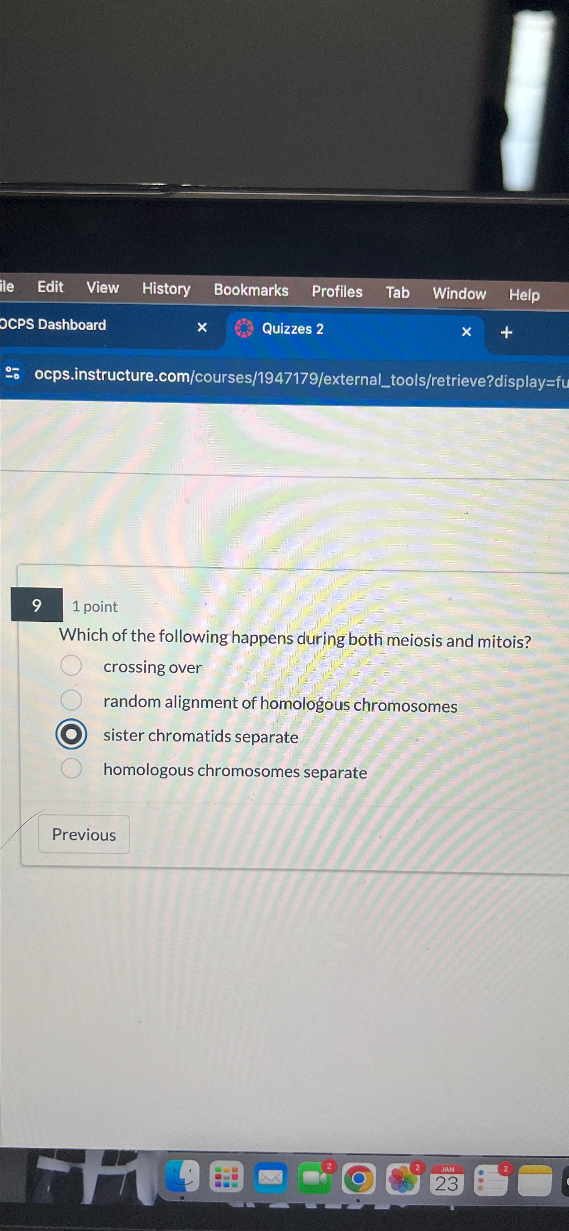 Solved 1 ﻿pointWhich of the following happens during both | Chegg.com