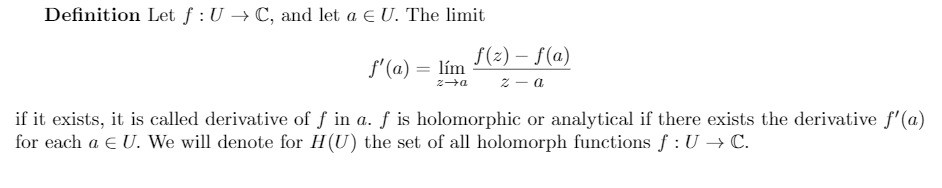 Solved 15. B) Definition. Let U be open in C, and let C(U) | Chegg.com