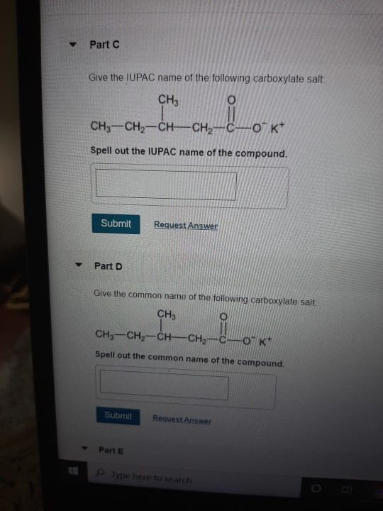 Solved following Part A CH3 1 CH3-CH-CH2-CH2-C-OH Spell out | Chegg.com