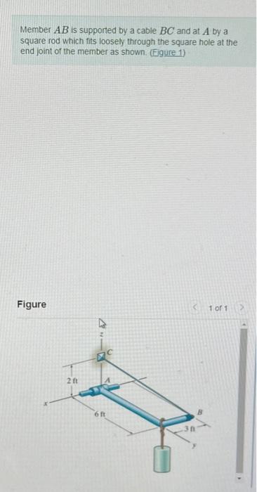 Solved STATICS PROBLEMDetermine the tension in the cable | Chegg.com