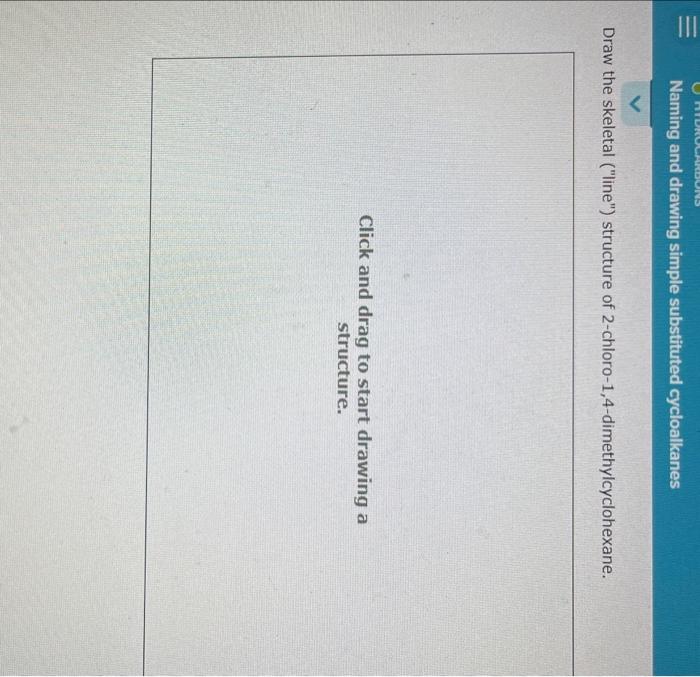 Draw the skeletal ("line") structure of | Chegg.com