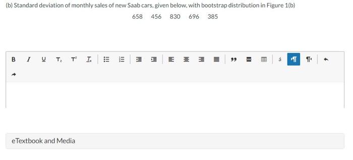 Solved Mustang Prices and Saab Sales Figure 1 shows | Chegg.com