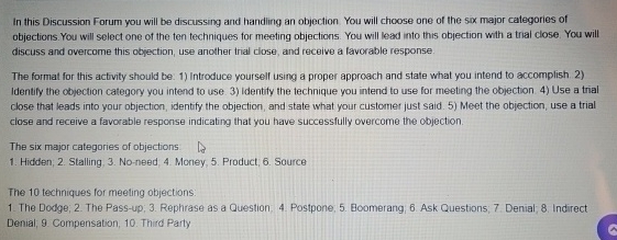 Solved In this Discussion Forum you will be discussing and | Chegg.com