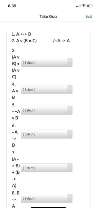 Solved intro to logic , solve proofs answer must end with | Chegg.com