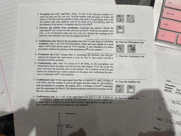 Solved what are the chemicals responsible for the | Chegg.com