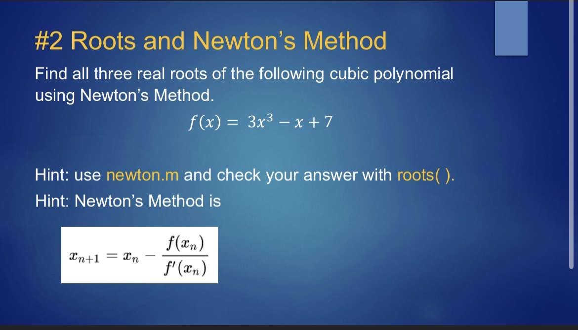 Solved For MATLAB I need help for a code to create this:#2 | Chegg.com