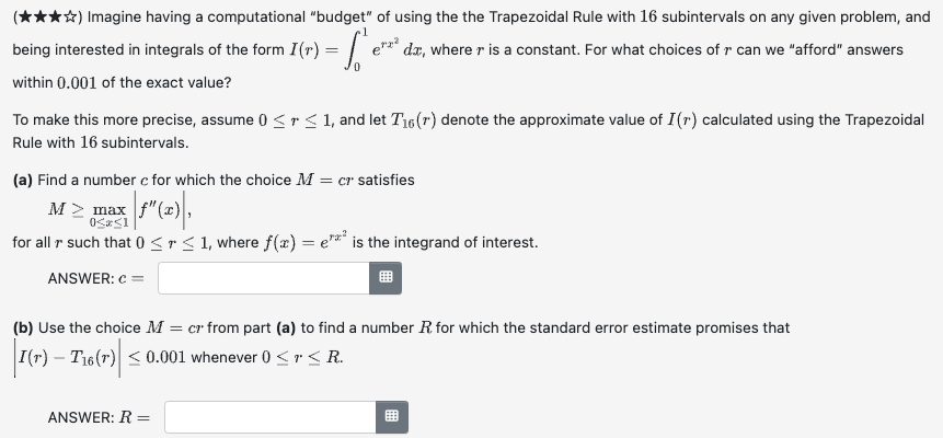 Solved ( ************ ﻿Imagine having a computational | Chegg.com
