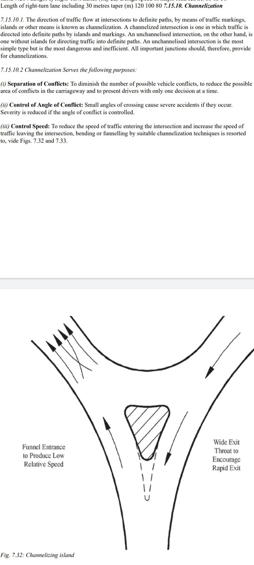 Solved Length of right-turn lane including 30 metres taper | Chegg.com