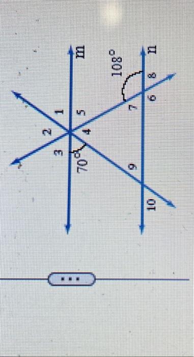 Solved asap help! find angles 1-10 | Chegg.com