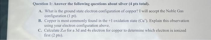 Solved Question 1: Answer the following questions about | Chegg.com