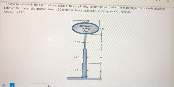 Solved The structure shown in the figure below consists of | Chegg.com