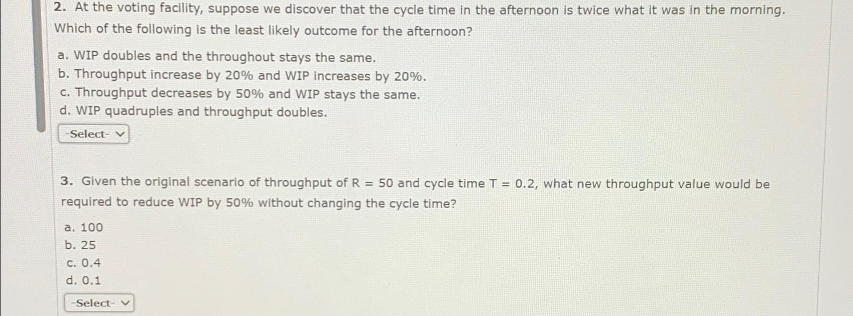 Solved At the voting facility, suppose we discover that the | Chegg.com