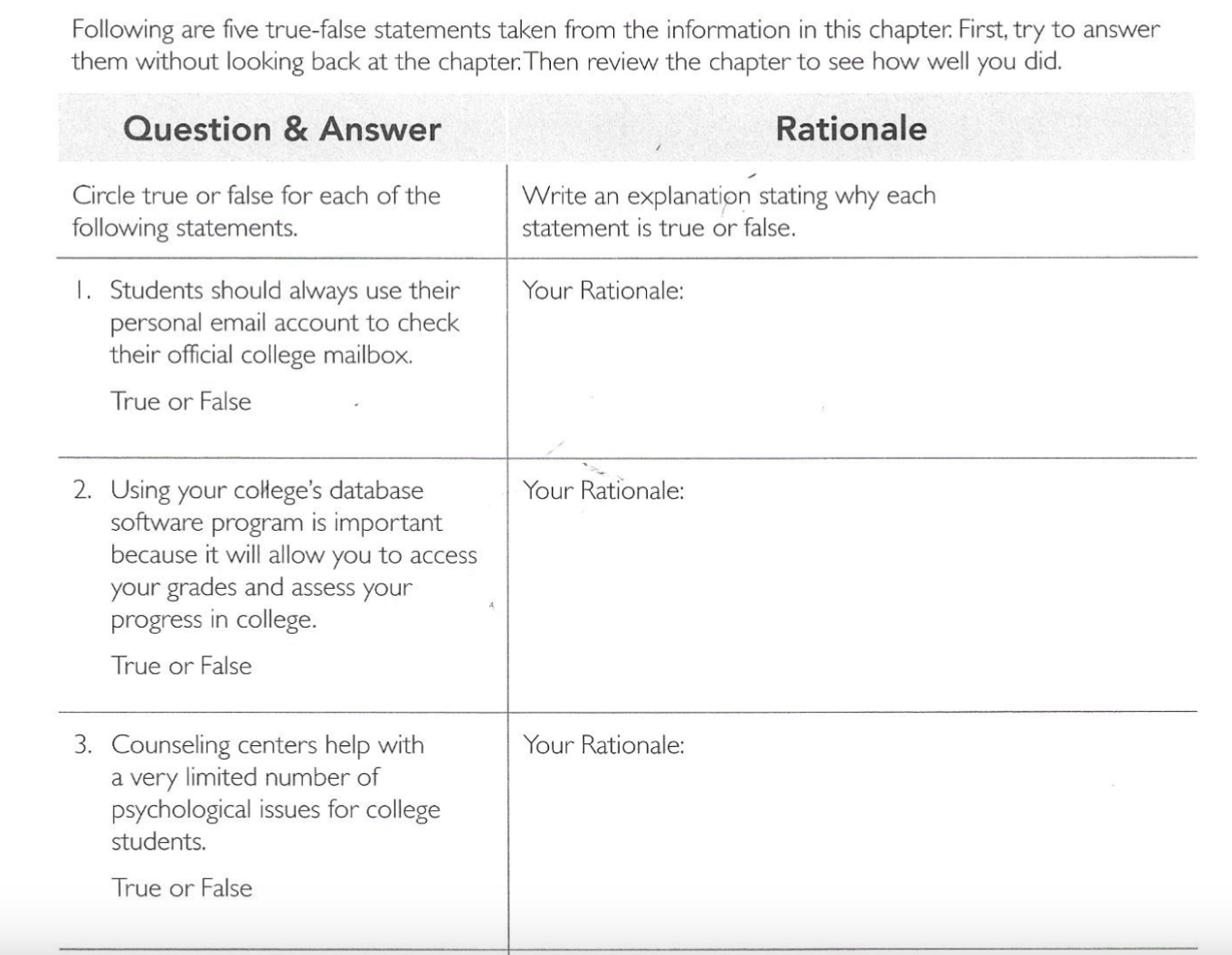 Solved Following are five true-false statements taken from | Chegg.com Solved Following are five true-false statements taken from | Chegg.com