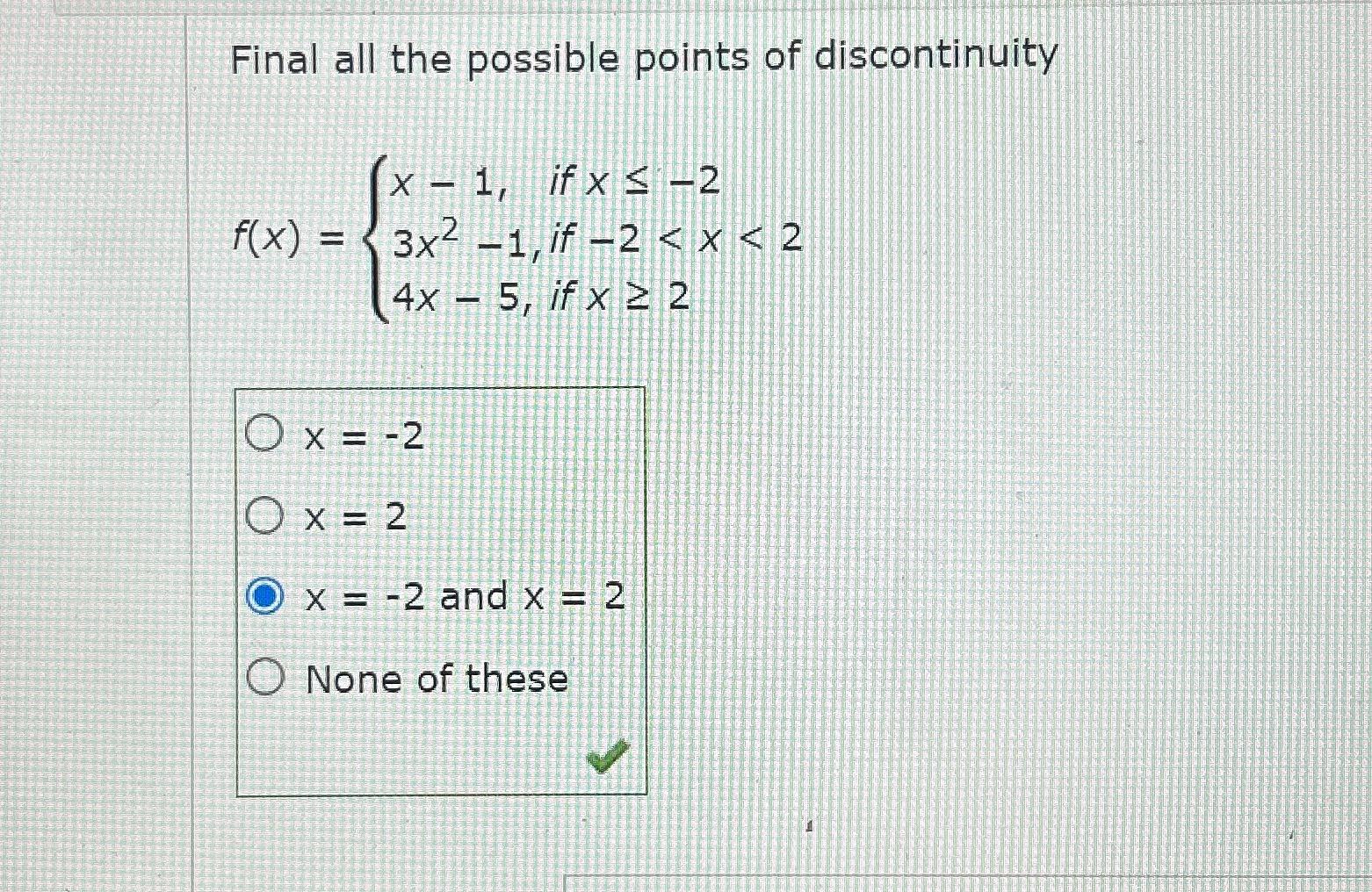 Solved Final all the possible points of | Chegg.com