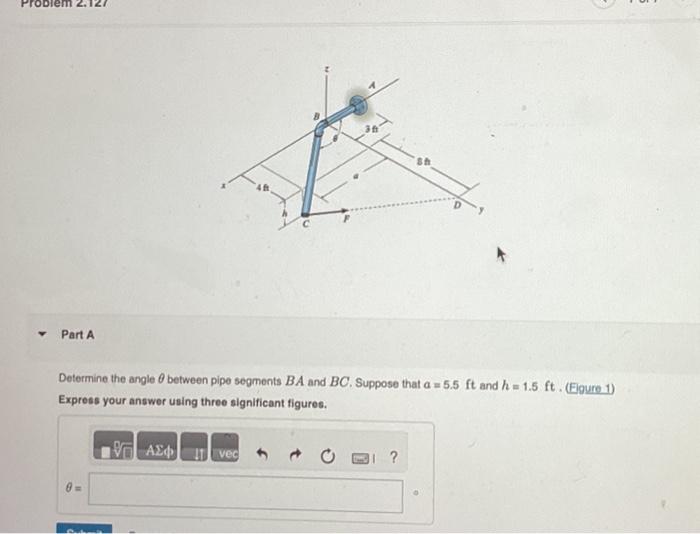 Solved 20 Part A |FBC| Determine the magnitude of the | Chegg.com