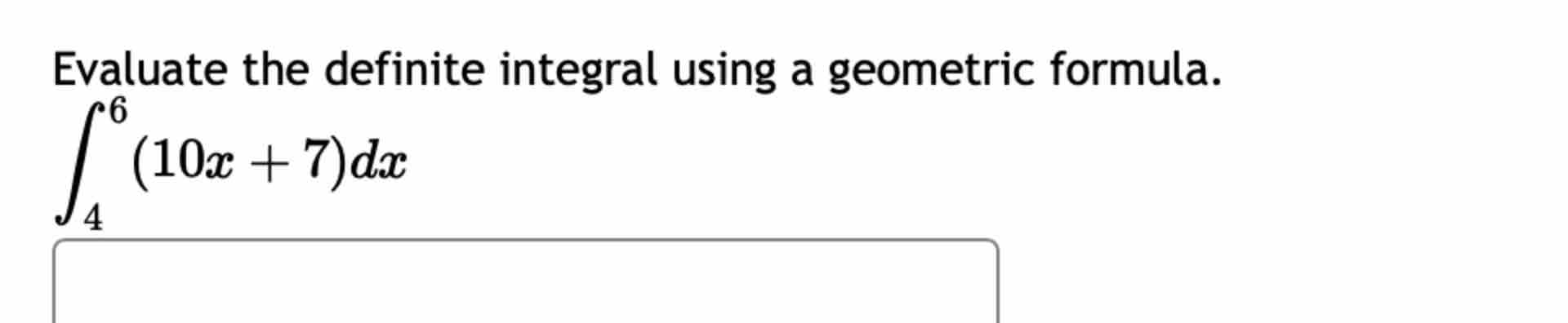 Solved Evaluate the definite integral using a geometric | Chegg.com
