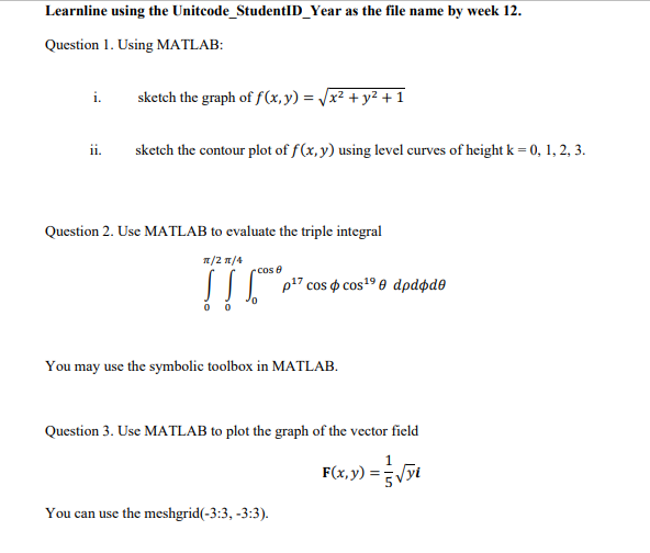 Solved Learnline using the UnitcodeStudentIDYear as ﻿the | Chegg.com