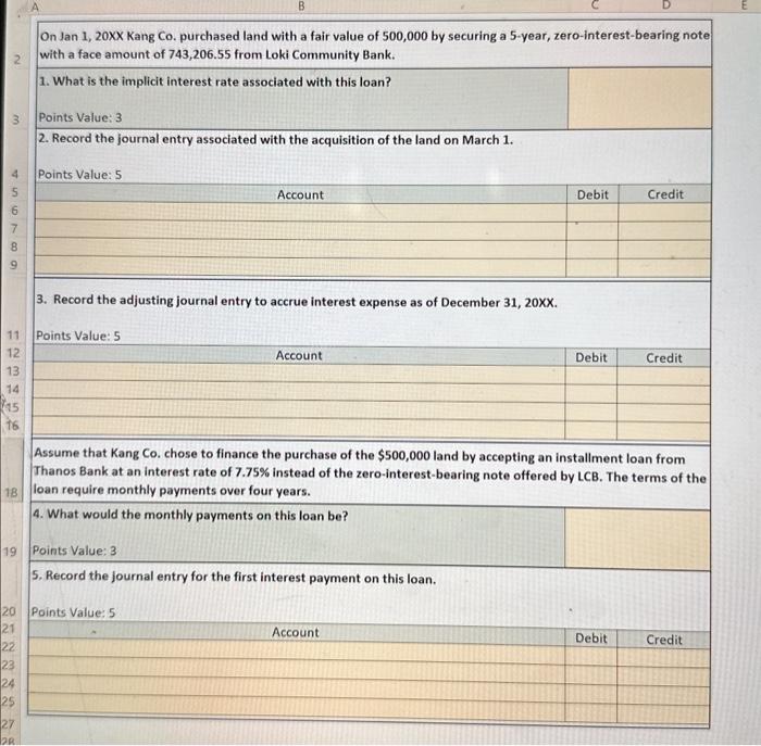 Solved 3. Record the adjusting journal entry to accrue | Chegg.com