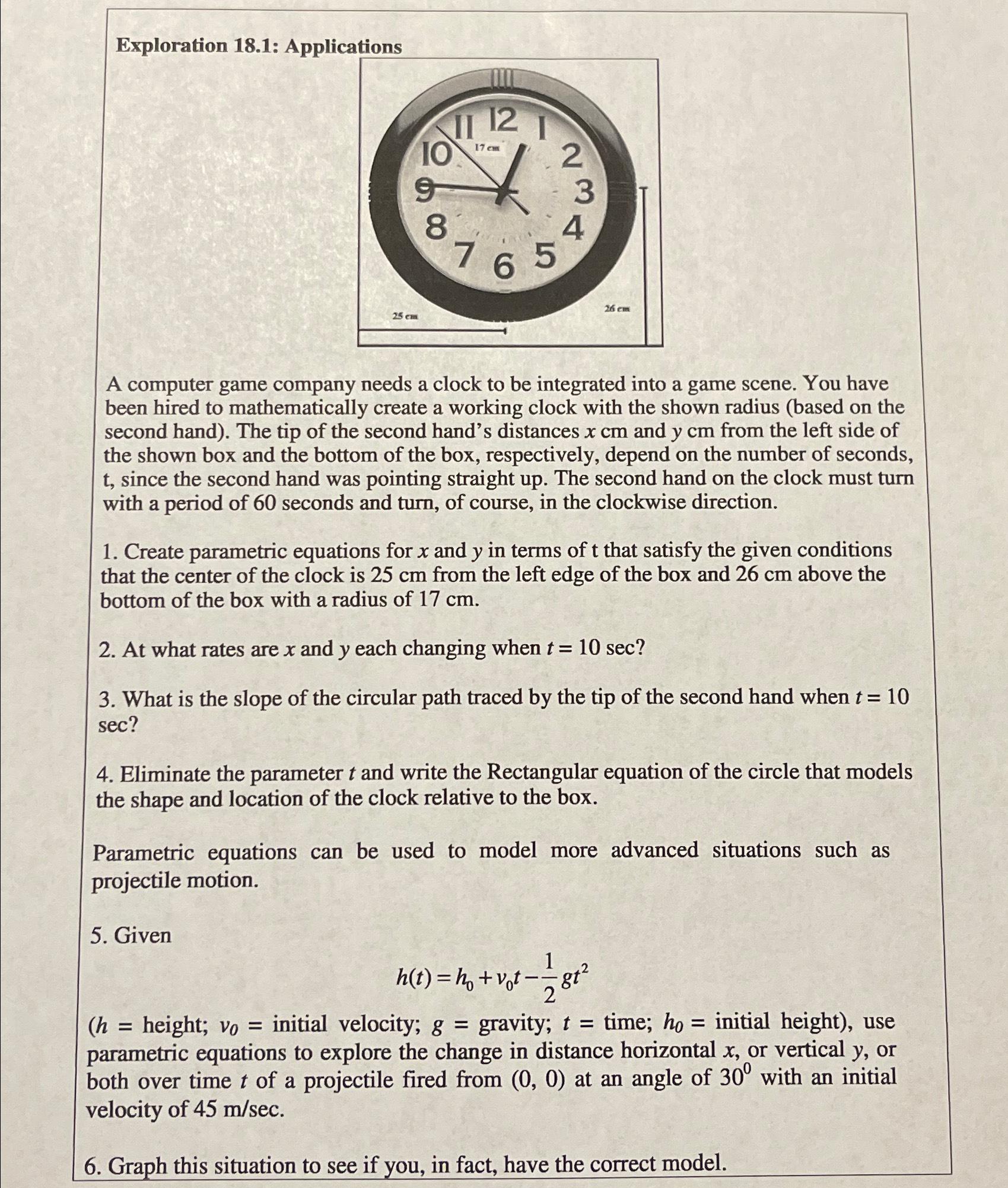 Solved Exploration 18.1: AppliA computer game company needs | Chegg.com