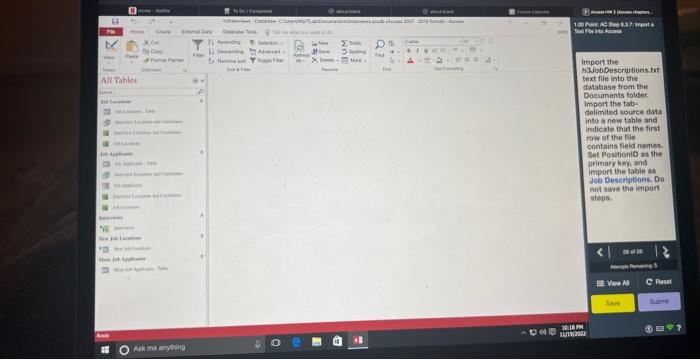 Solved Change the Allow Edits. Allow Additions, and Allow. | Chegg.com