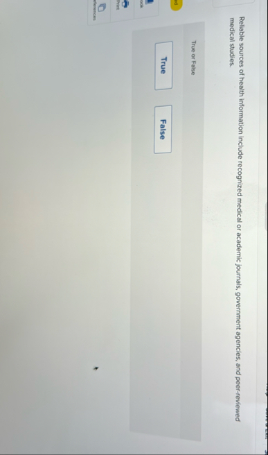 Solved Reliable sources of health information include | Chegg.com