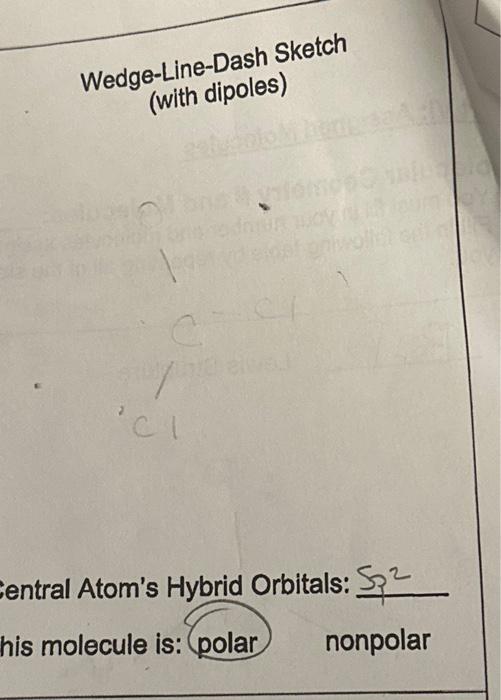 Solved Wedge-Line-Dash Sketch (with dipoles) ientral Atom's | Chegg.com