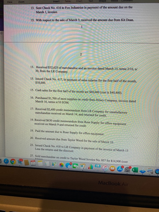 Solved Insert Table Chart Text Shape Media Comment Douglas | Chegg.com