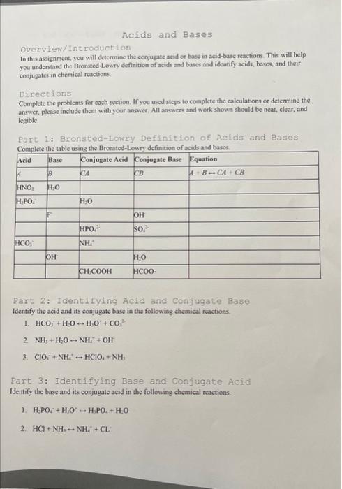 Solved Overview/Introduction In this assignment, you will | Chegg.com