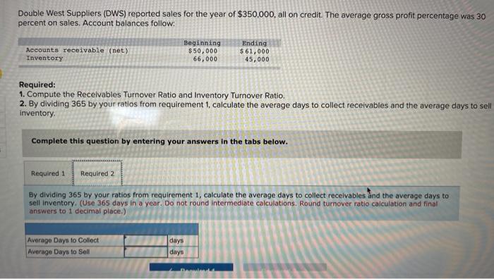 Solved E13-7 (Algo) Computing and Interpreting Selected | Chegg.com