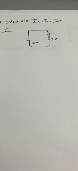 Solved calculate IC,IL,IT | Chegg.com