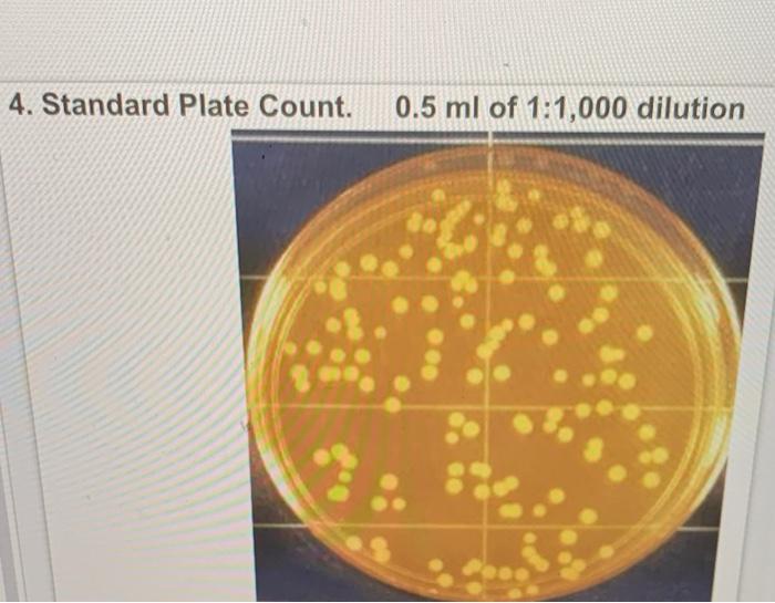 Solved Data slide 4 shows results of serial dilution and | Chegg.com