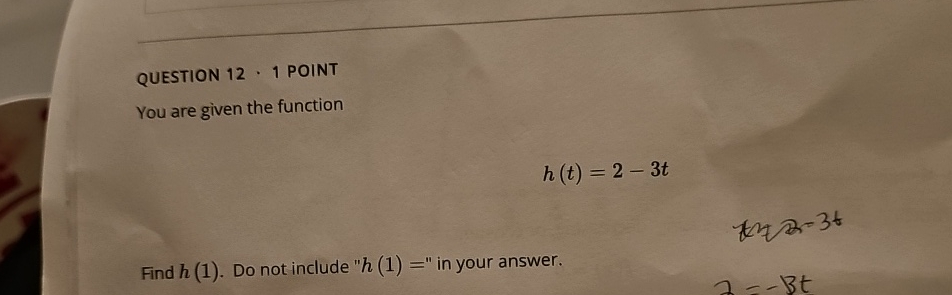 Solved QUESTION 12 - 1 POINTYou are given the | Chegg.com Solved QUESTION 12 - 1 POINTYou are given the | Chegg.com