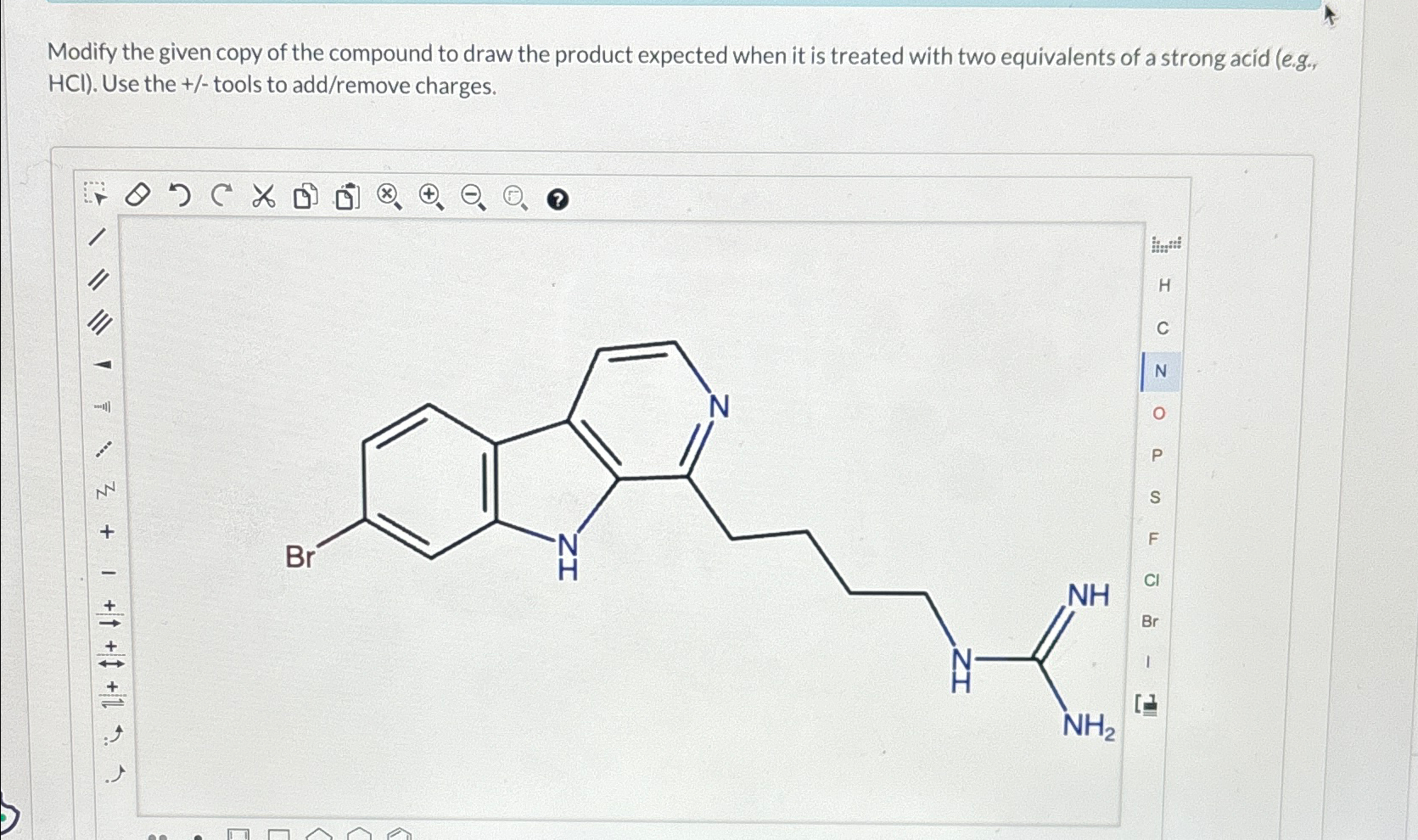 Solved Modify The Given Copy Of The Compound To Draw The 