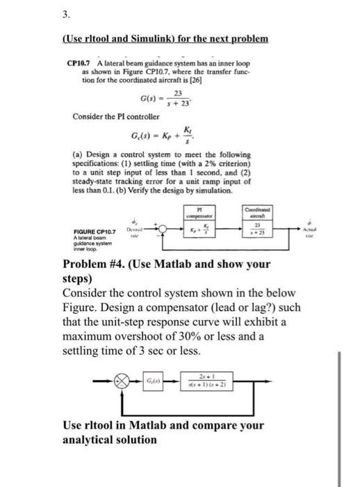 1. Consider the control system shown in the Figure | Chegg.com