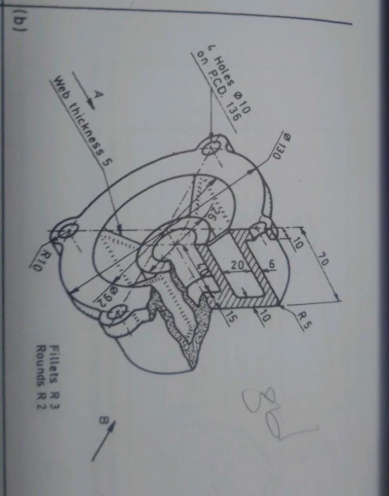 Solved Exercise 9.3 (fig. 9.30c) Draw, in Ist angle | Chegg.com